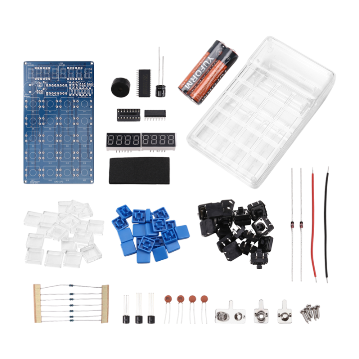 Handcraft Your Calculator: LED Display DIY Kit with SMD Soldered Parts ...