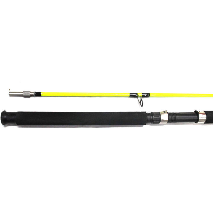 Crocodile 2pc Carbon Fishing Rod 2.10M With Screw Color Neon | Daraz.com.np