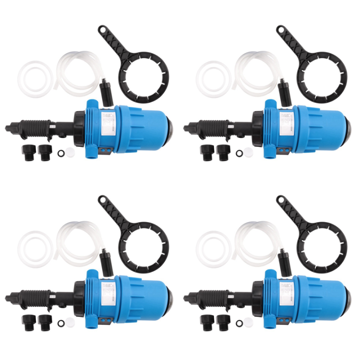 Cluellp-4X Pump Water Powered Dosing Pump Mix Chemical Injector ...