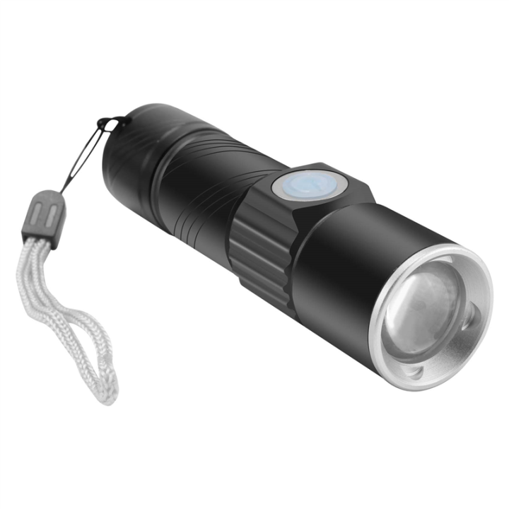 395Nm UV Light Flashlight Blacklight USB Rechargeable LED Flashlight ...