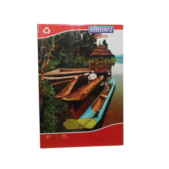 Bishnu Boat Print A4 Long Nepali Note Book Set Of 6 | Daraz.com.np