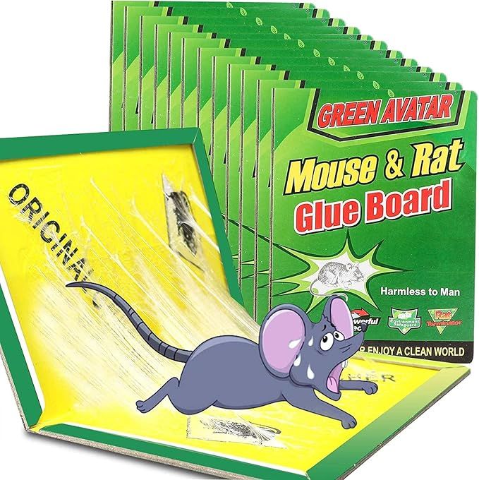 1pc Strong Mouse Sticky Board Rat Glue Snare Trap Mice Catcher Safe Non ...