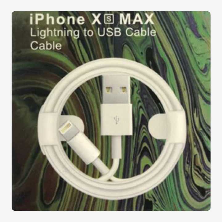 iPh Xs max Data Cable - USB To Lightning 1m Cable | Daraz.com.np