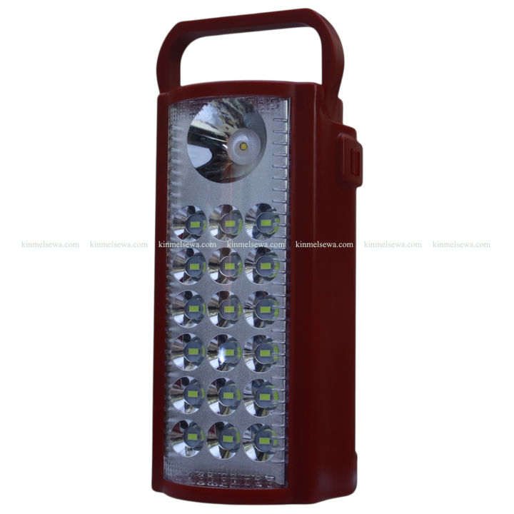 Rechargeable LED Emergency Light | Super Bright 18x0.5W +1W LED | USB ...