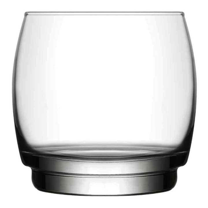 LAV Lune Elegant Whiskey Glass Made From HQ Non Toxic Glass 325ml - Set ...