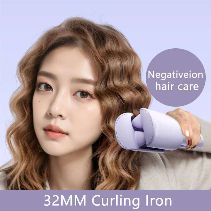 Deep Wave Curler 32mm Curling 4 Temperature Adjustable Fast Heating ...