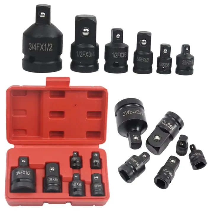 6Pcs/Set high-quality Heavy Socket Wrench Set Ratchet Breaker 1/4 1/2 3 ...