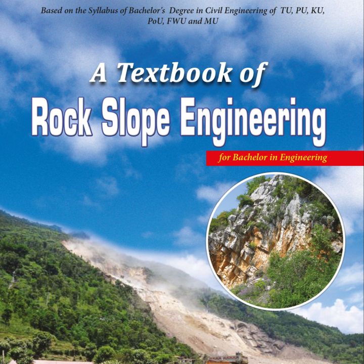 A Textbook of Rock Slope Engineering for Bachelor in Engineering | Daraz.com.np