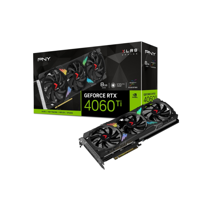 Pny Graphic Cards | Geforce Rtx | 4060Ti | 8GB TF | Xlr8 Gaming Verto ...