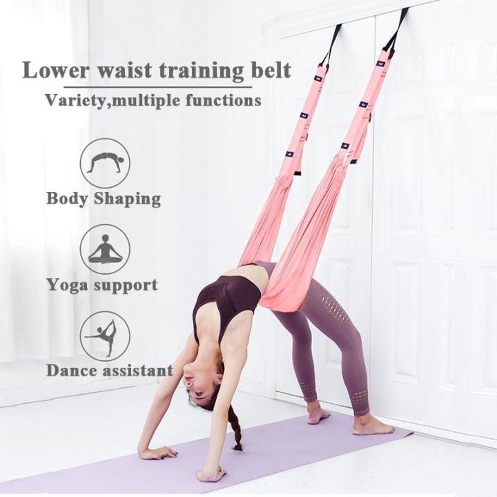 Aerial Yoga Rope, Indoor Yoga Dance Pilates Low Waist Trainer, Full ...