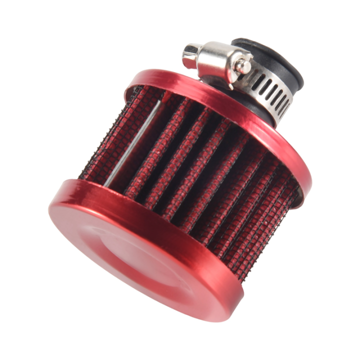 ARELENE 13mm Oil Mini Breather Cold Air Filter Fuel Crankcase Engine ...