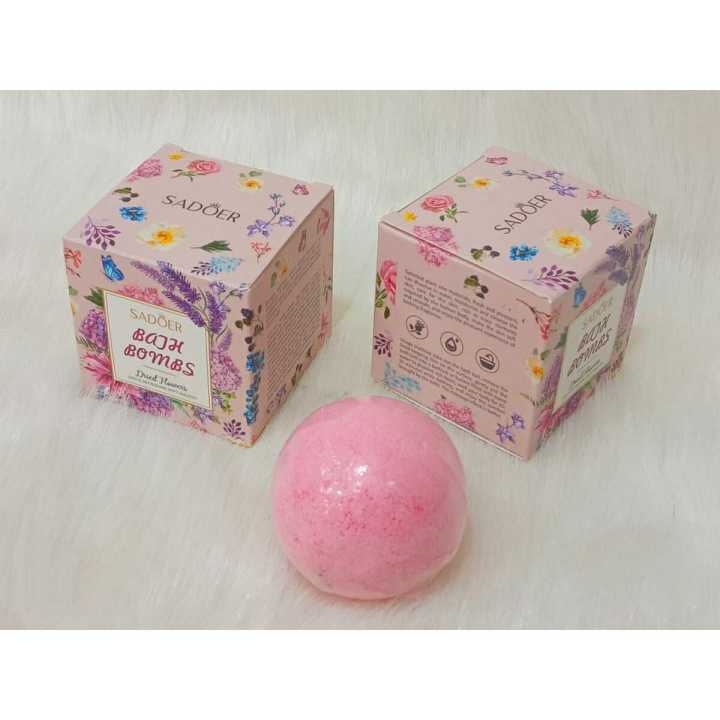 Sadoer Rose Fragrance Moisturising Deep Cleansing Bath Bombs 100 gm | Daraz.com.np