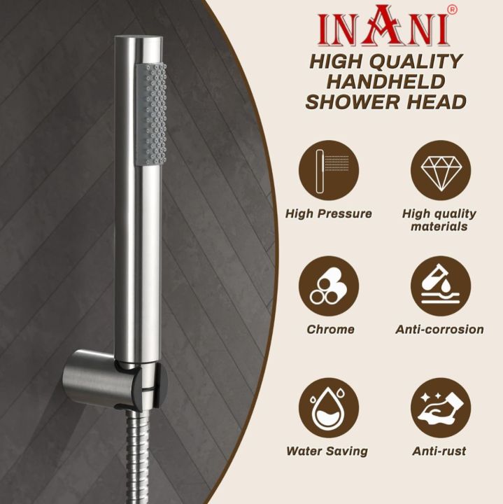Hand Shower Set | Hand Shower With Shower Hose And Holder | Daraz.com.np