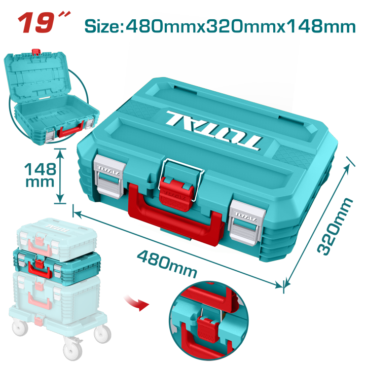 Total Newly Tools Box TPBXS102 | Daraz.com.np