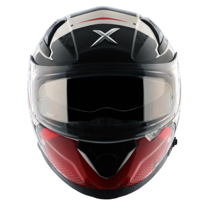 AXOR APEX HEX-2 WHITE_RED FULL FACE MOTORCYCLE HELMET | RIDERS CHOICE ...