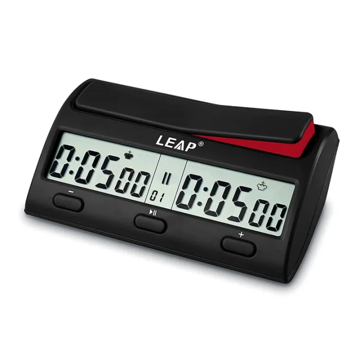 LEAP Advanced Digital Chess Timer Chess Clock Game Timer with 7 Type 38 ...