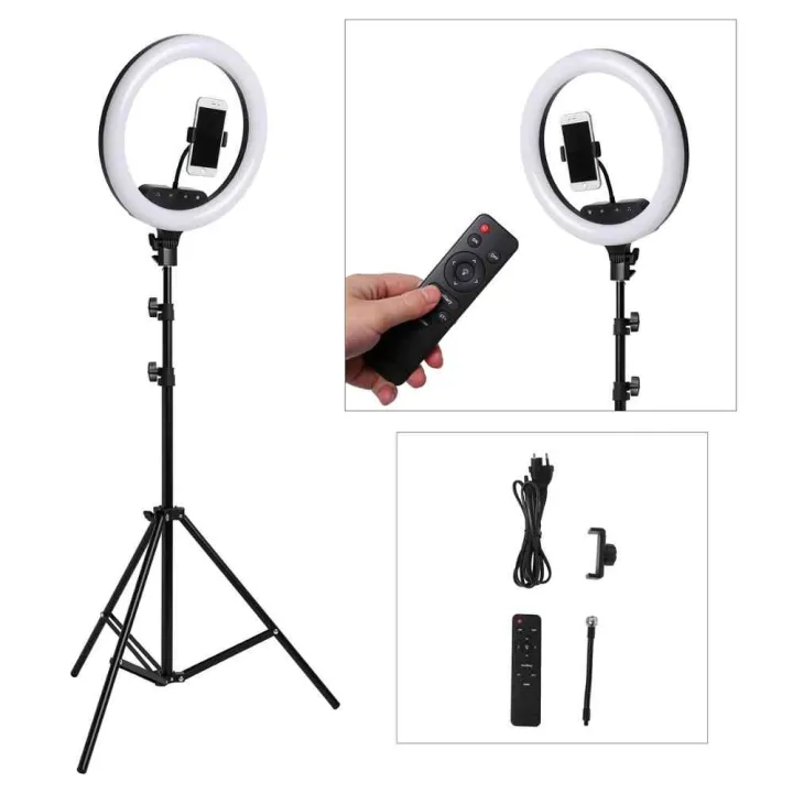 Ring Lighting Ring Light (45 cm) with 7ft Stand Ring Lighting Ring ...