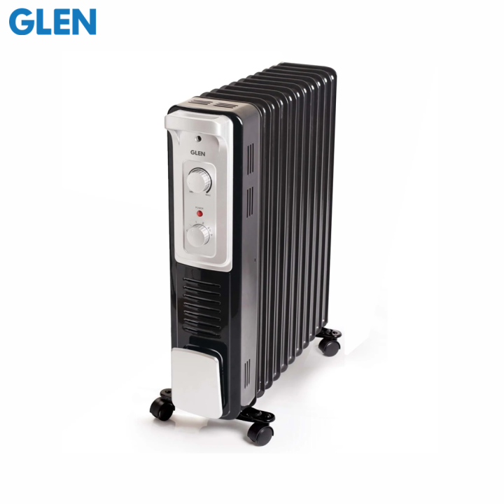 Glen Oil Filled Radiator Room Heater 11 Fins Turbo Ceramic Fan 2500 ...