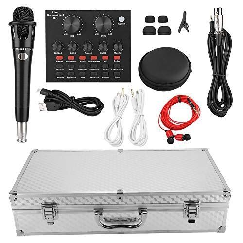 V8 Sound Card with Mic Set and Box | Daraz.com.np