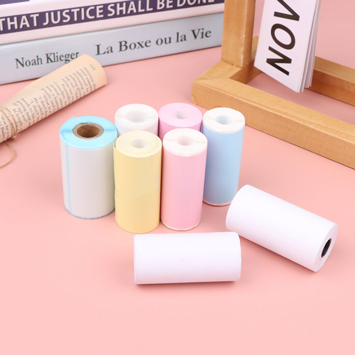 Mini Printer Paper Self-adhesive Thermal Papers HD Color Label Printers ...