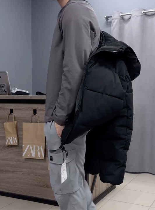 ZRA Hooded Puffer Jacket For Men | Daraz.com.np