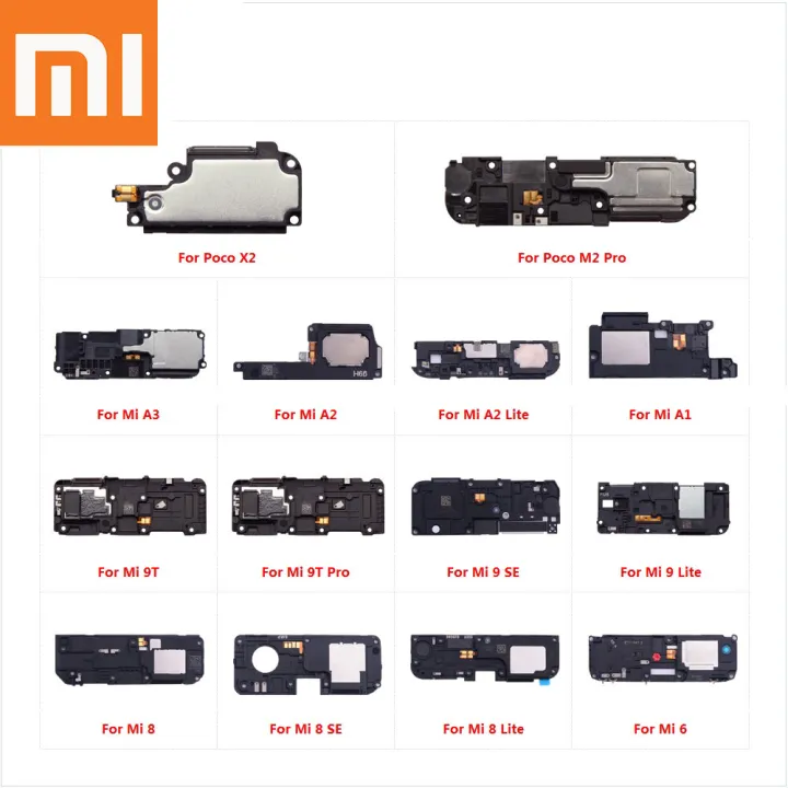 Loud Speaker Sound Buzzer For XiaoMi Mi A3 A2 A1 9T 9 8 SE Lite 6 Poco ...