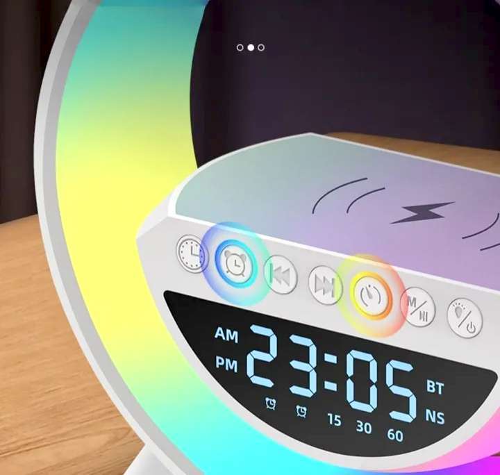 BT3401 G Shape Lamp Speaker Portable Bluetooth Speaker With Digital ...