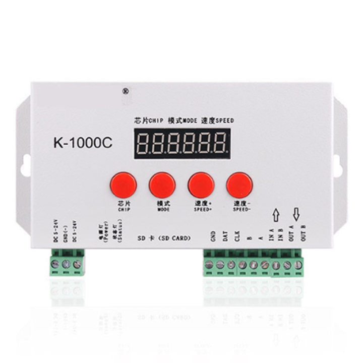3X K-1000C Controller K1000C WS2812B WS2811 APA102 T1000S WS2813 LED ...
