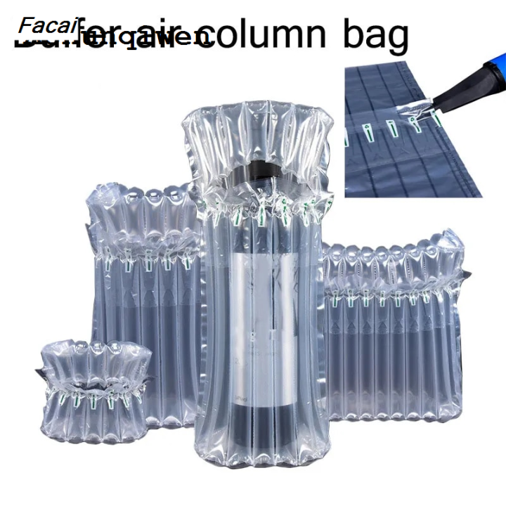 Facai bubble wrap Inflatable Air Buffer Filler PE Bubble Packaging Bump ...
