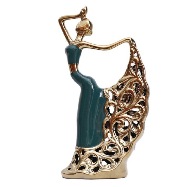 Home Decoration Accessories Dancer Figurines Art Ornament Statue ...