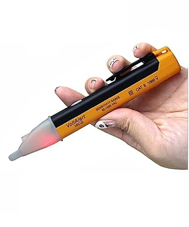 AC Voltage Detector Pen With Buzzer And Led Non Contact Voltage Cable ...