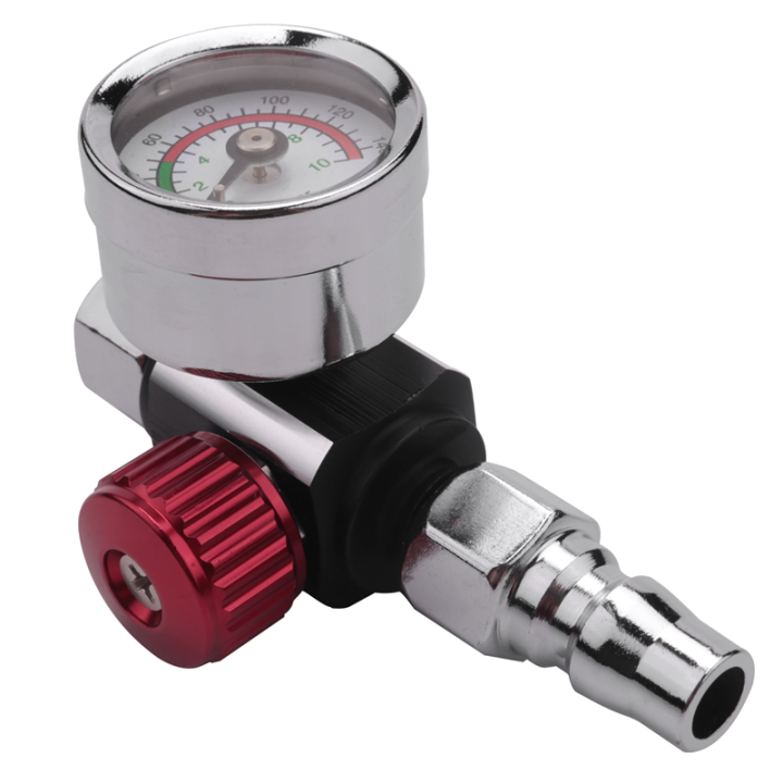 1Pc 1/4 inch Bsp Mini Air Regulator Valve Tool Small Tail Pressure ...