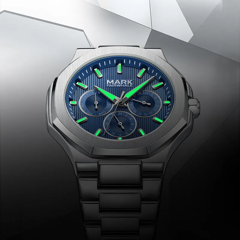 Mark Fairwhale Stainless Steel Quartz Watch Men Fw-5890-s3 | Jeevee