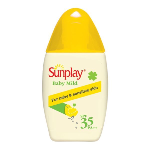 Sunplayy Baby Mild Sunscreen SPF 35 for Sensitive Skin 30 gm Sunscreen ...