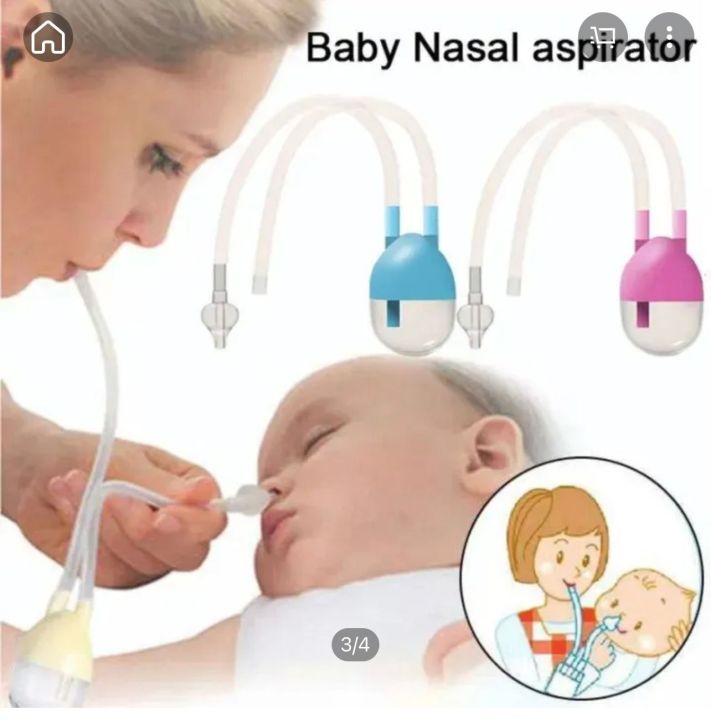 1piece baby nasal aspiration Nose cleaner Mucus suction Anti back flow ...