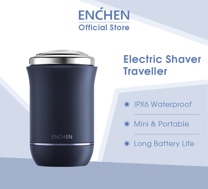 Enchen Men Mini Electric Shaver Traveller Portable Trimmer Shaver Type ...