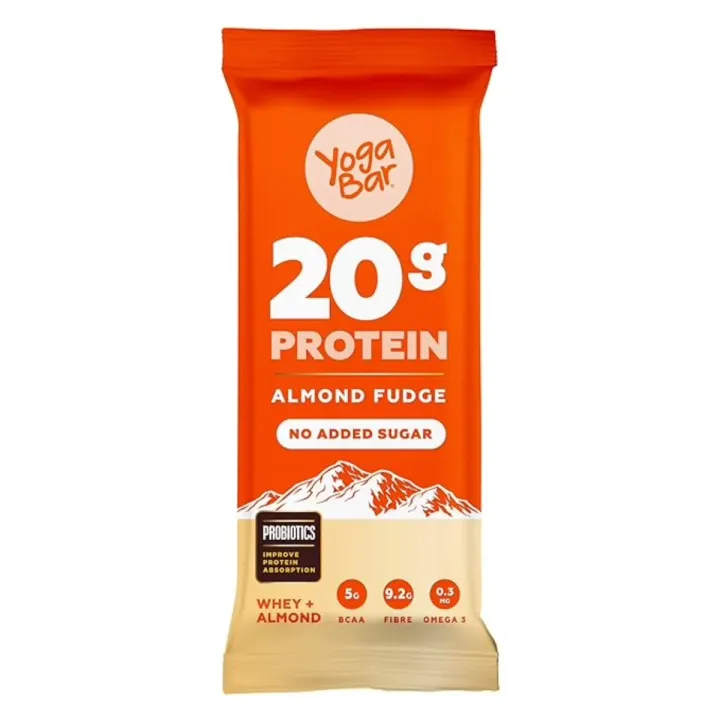 Yogabar Protein Bar - Almond Fudge 70g | Daraz.com.np