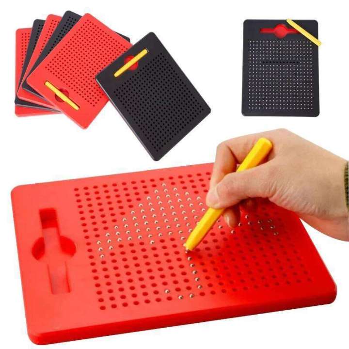 Magnetic Drawing Board Ball Sketch Pad Tablet with Magnet Pen Kids ...