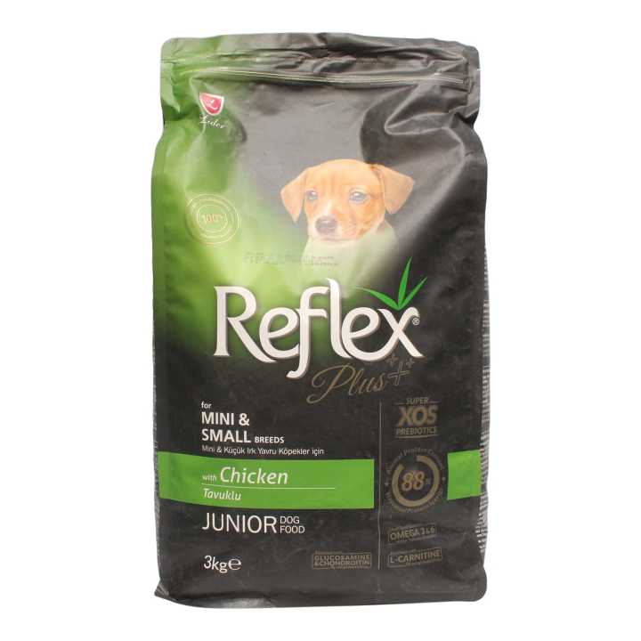 Reflex Plus Junior Dog Food (Chicken & Tavuklu Flavour ) 3Kg | Daraz.com.np