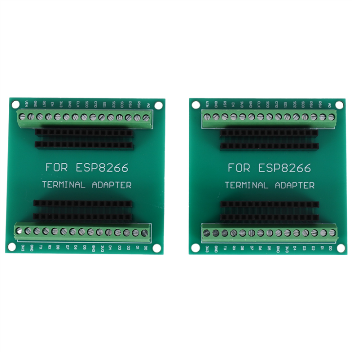 2PCS ESP8266 Breakout Board GPIO 1 Into 2 for ESP8266 ESP-12E NodeMCU ...