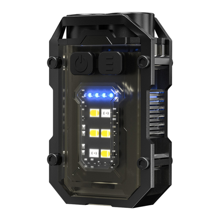 Keychain LED Light Type-C Rechargeable Work Light Portable Waterproof ...