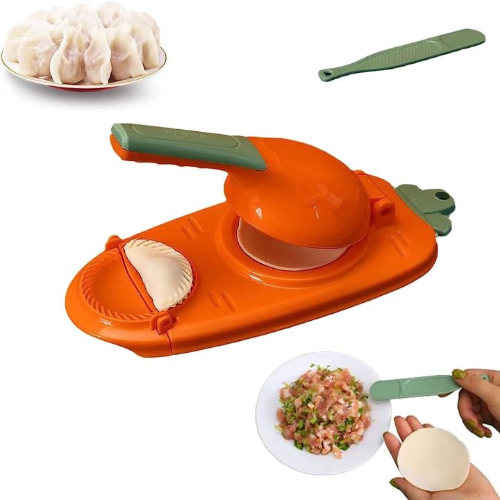 Manual Dough Presser, 2 In 1 Dumpling Maker, Momo Press Wrapper ...
