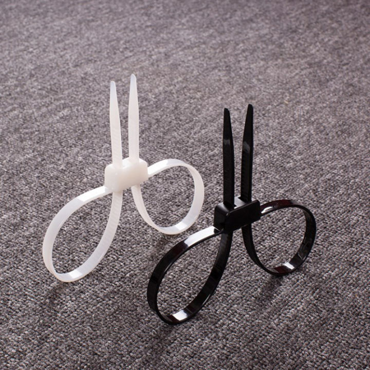 Flex Cuffs Plastic Nylon Disposable Zip Tie Handcuffs Toughness Cable ...