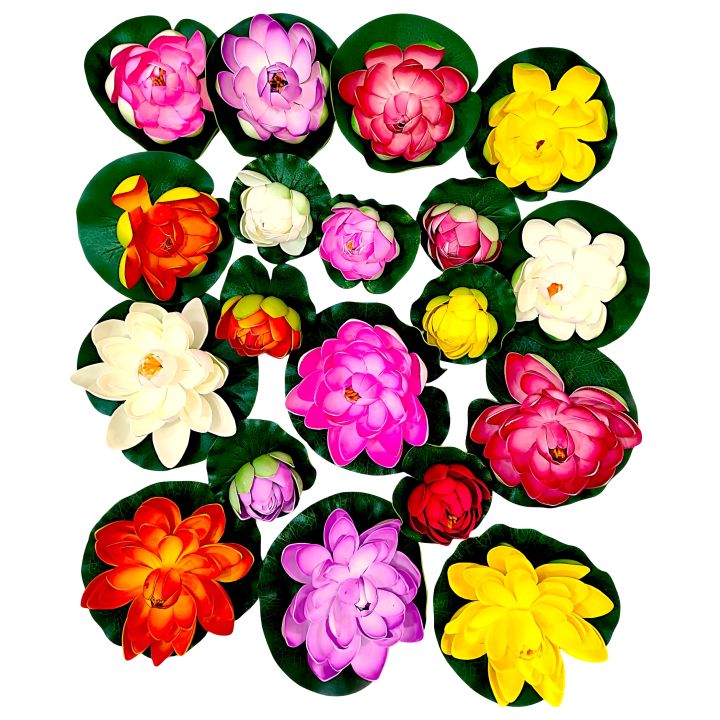 Lotus/Kamal Flower Artificial Rubber Flower | Daraz.com.np