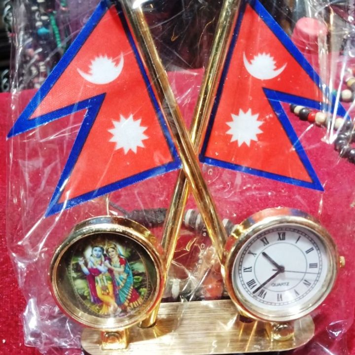 Nepali Flag with Clock | Daraz.com.np