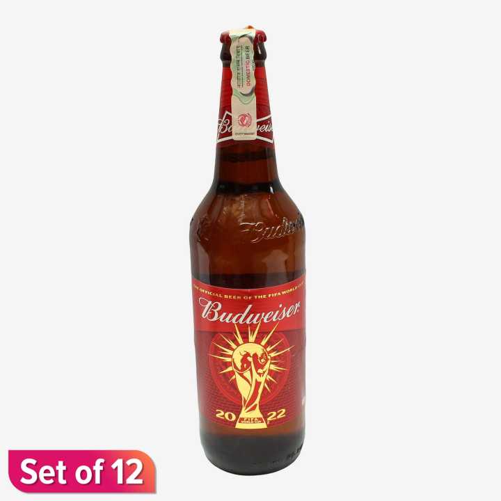 Budweiser Beer 650ml Sets Of 12 | Daraz.com.np