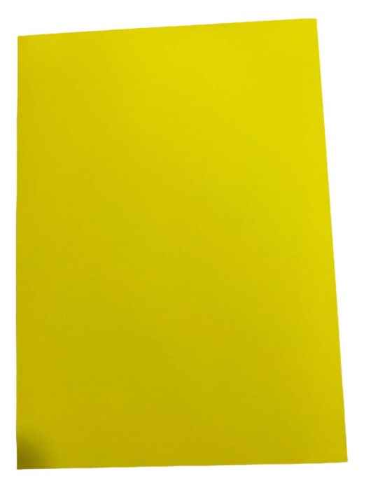 Colour Paper - Yellow Colour (A4 Size - 50 Sheets) | Daraz.com.np