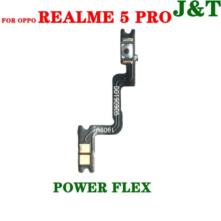 Power volume button flex For Oppo realme 5 Pro on off Side Key Out ...