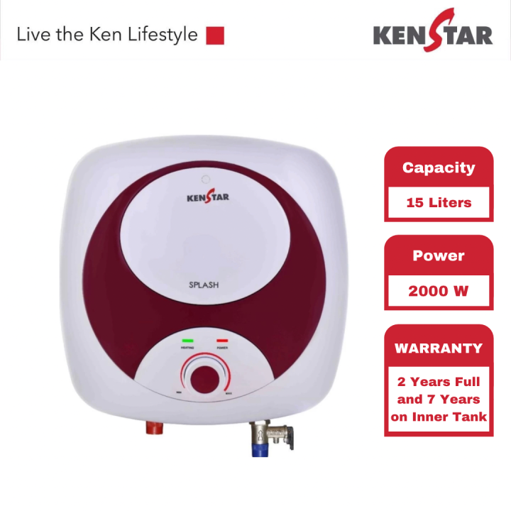 Kenstar 5-Star Rated Splash 15 Liters Water Heater | Kenstar Water Geyser | India's Leading ...