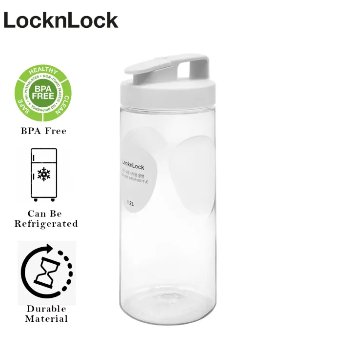 LocknLock Easy Grip Bottle Fridge Jug And Pitcher 1.2L - BPA Free ...